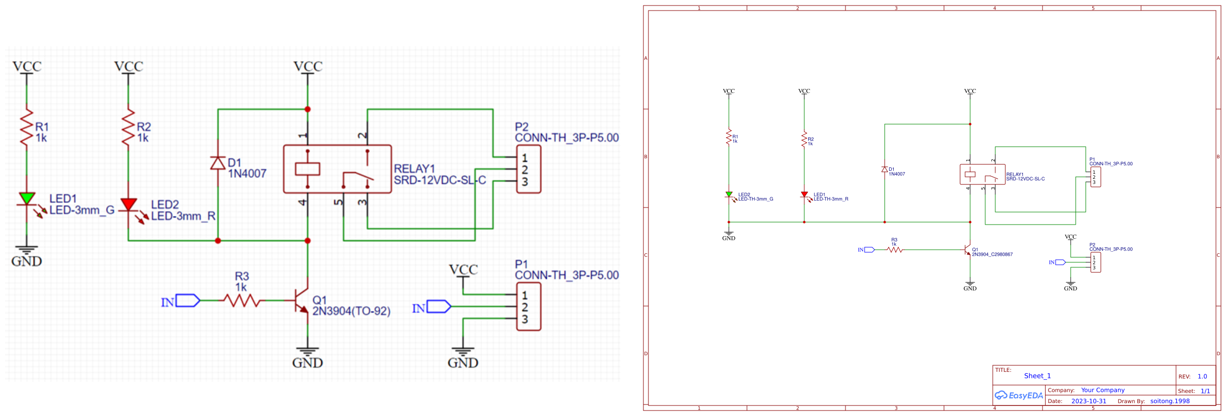 Relay Cnannel - EasyEDA open source hardware lab