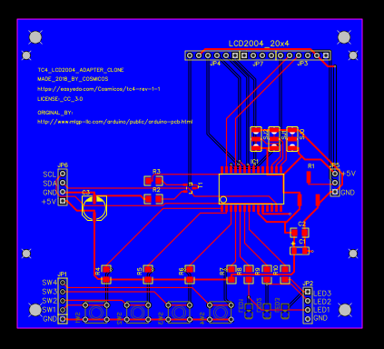 TC4 LCD - OSHWLab
