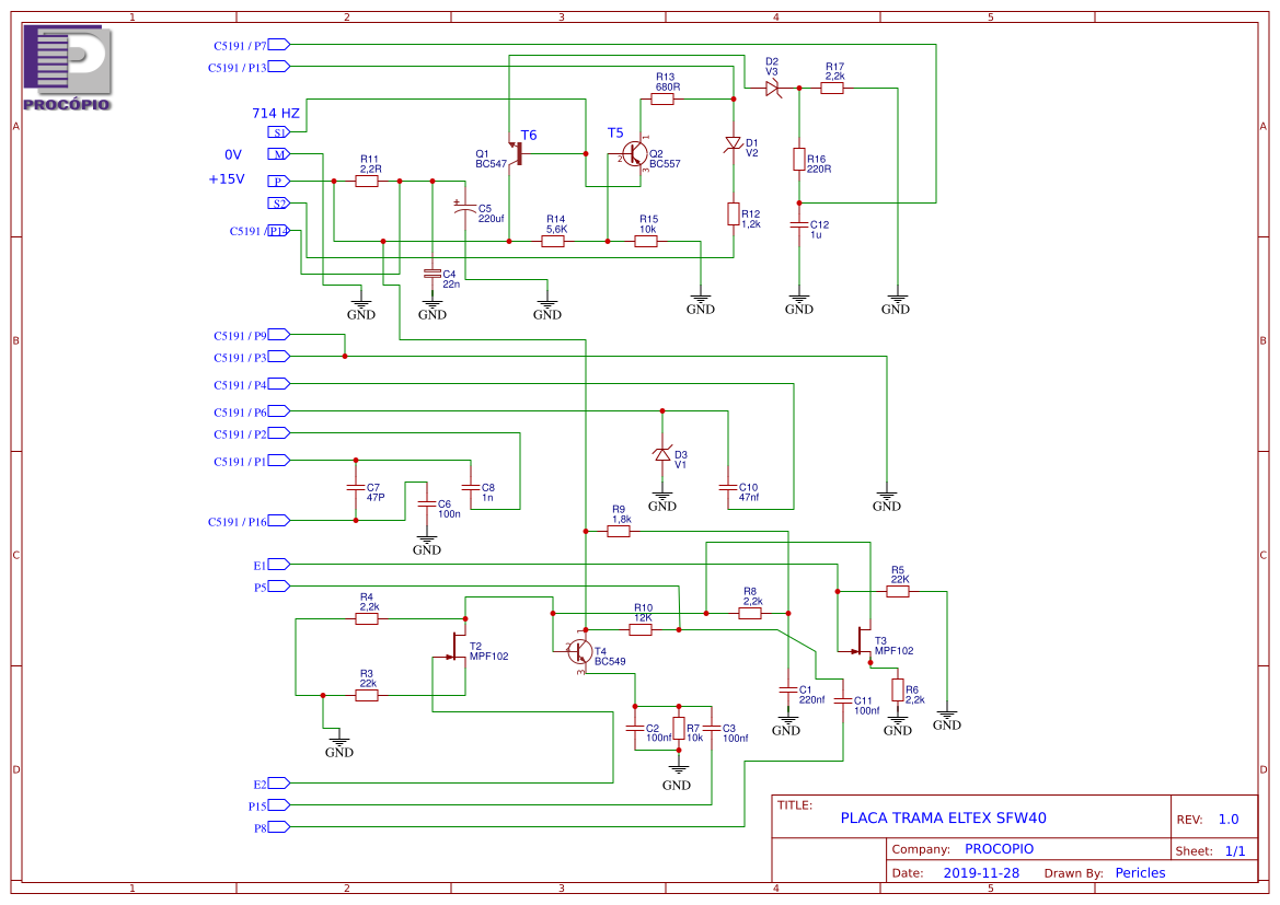 PLACA TRAMA ELTEX - Platform for creating and sharing projects - OSHWLab