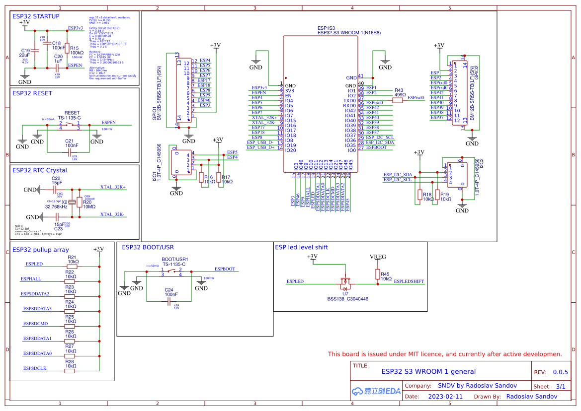 [DEprecated] esp32wroom1-board - OSHWLab