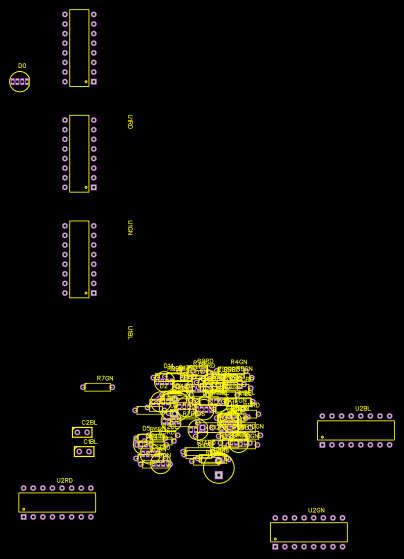 74LS595 RGB LED driver - OSHWLab