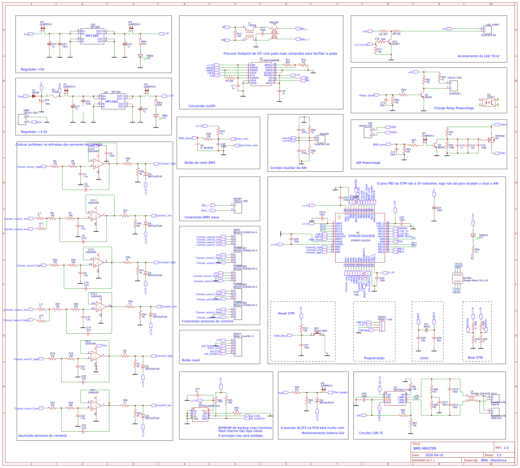 BMS MASTER - EasyEDA open source hardware lab