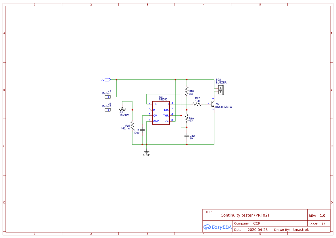 component tester - EasyEDA open source hardware lab