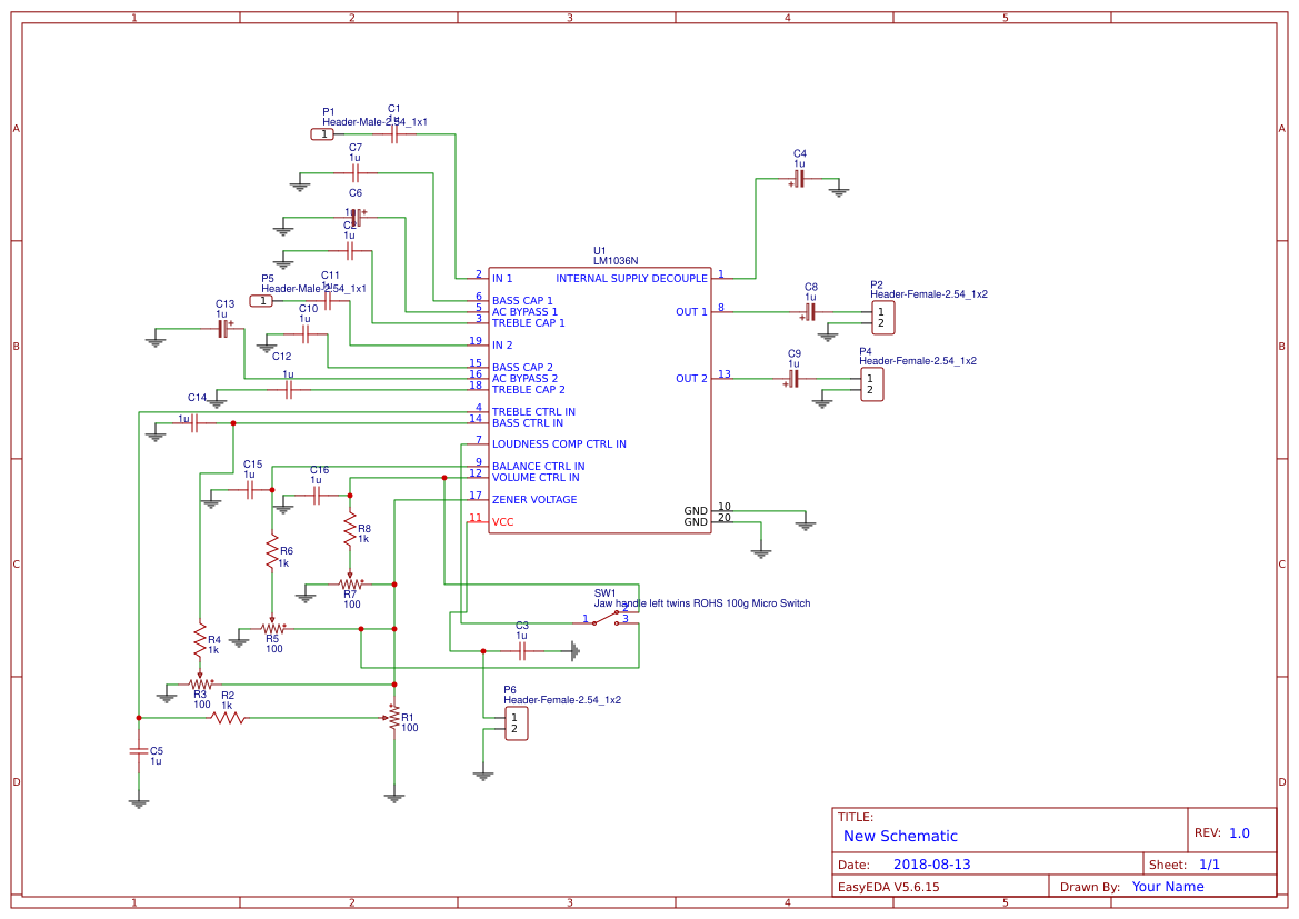 project 1 pre-amp - EasyEDA open source hardware lab