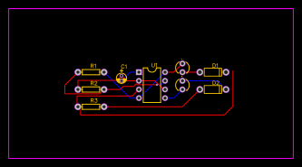 Pcb 555 timer - EasyEDA open source hardware lab