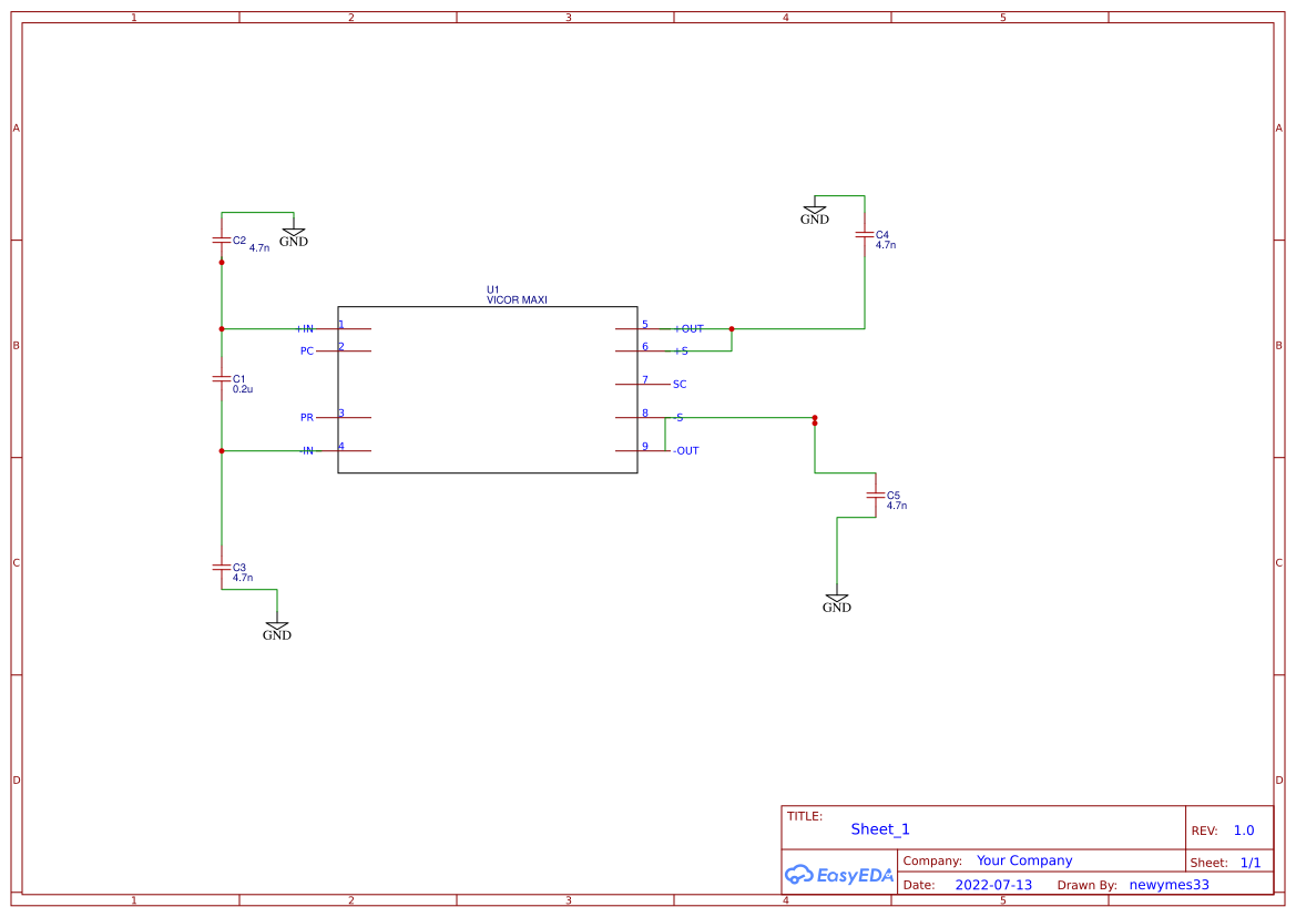 Vicor2 - EasyEDA open source hardware lab