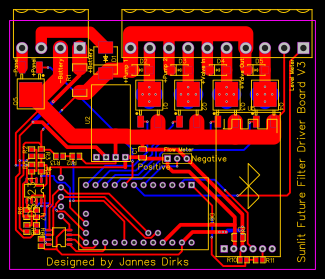 Filtration unit Driver Board - EasyEDA open source hardware lab