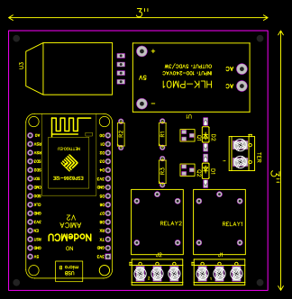 Switch and Temp Node MCU - EasyEDA open source hardware lab