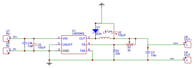 LM2596 - EasyEDA open source hardware lab