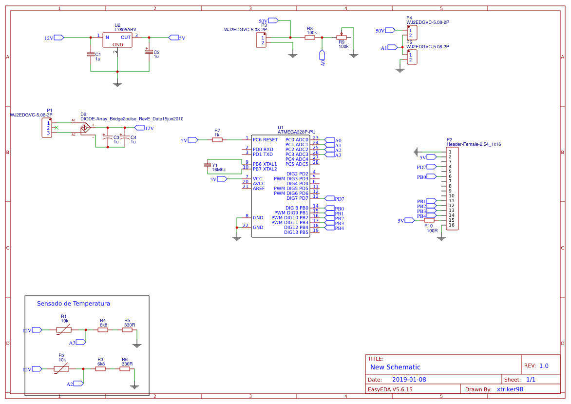Voltimetro y amperimetro - EasyEDA open source hardware lab