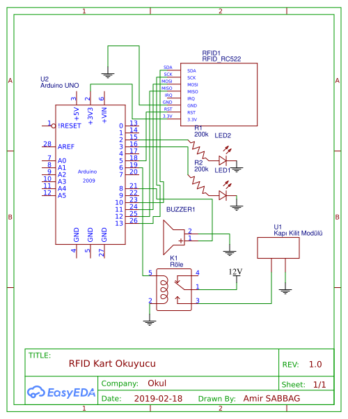 RFID Card Reader - Platform for creating and sharing projects - OSHWLab