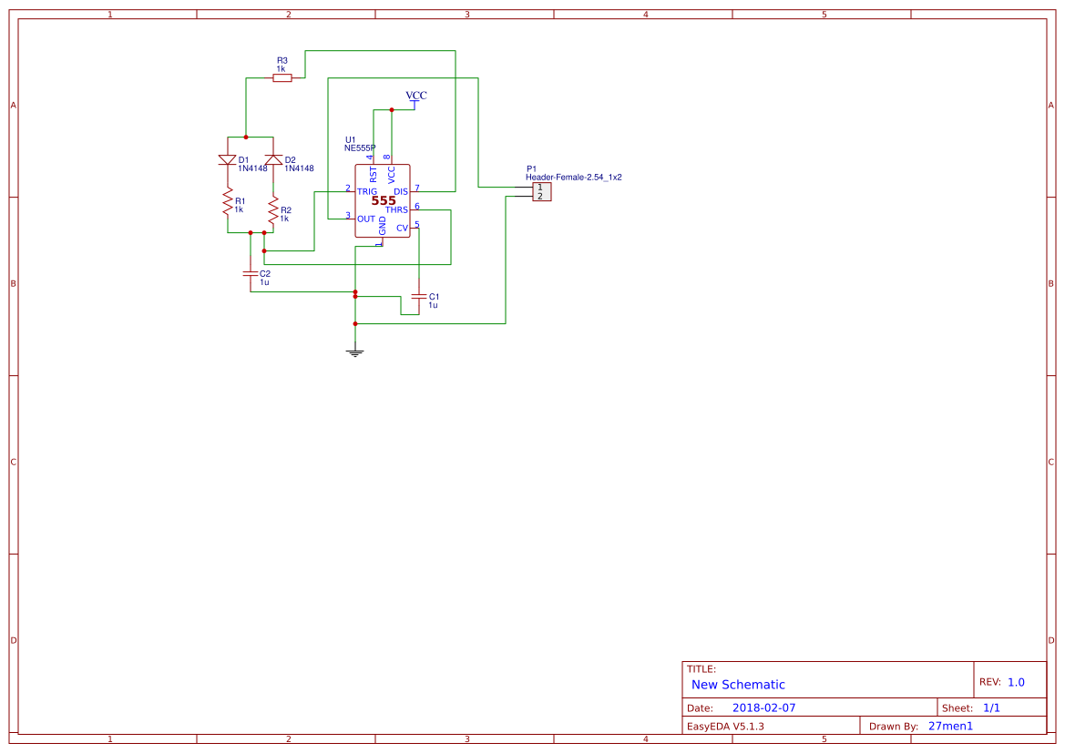 555 таймер - EasyEDA open source hardware lab