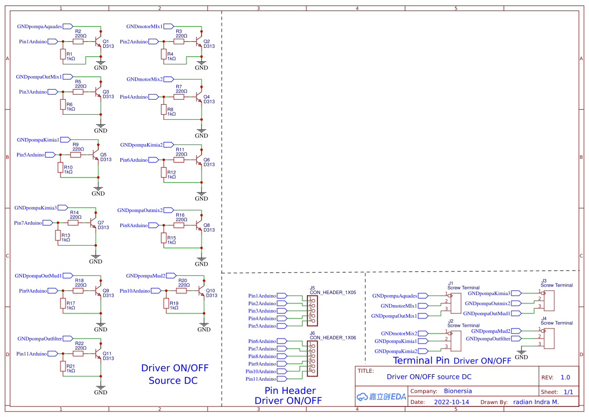 switch transistor 11 channel - OSHWLab