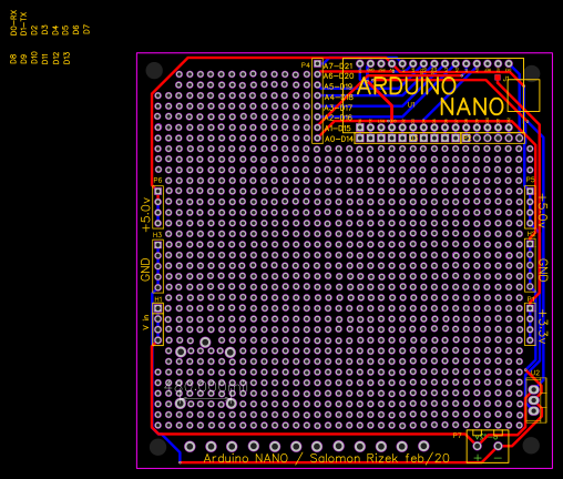 Arduino NANO PROTO - EasyEDA open source hardware lab