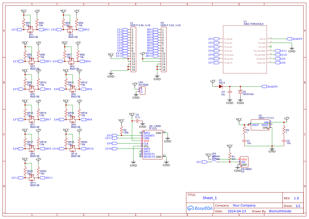 Stratos v2 board (SEEED XIAO DEVBOARD) - OSHWLab