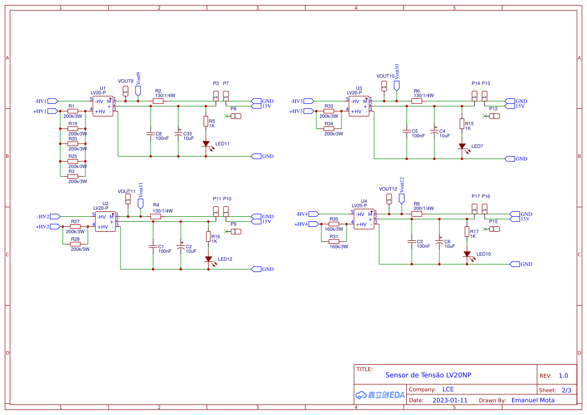 Sensor LV20NP - EasyEDA open source hardware lab