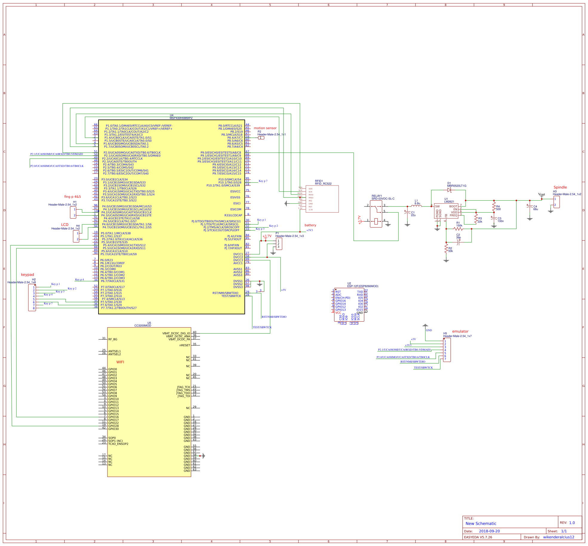 Final schematic to PCB - EasyEDA open source hardware lab