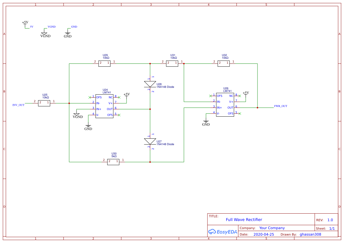 EMG Project - EasyEDA open source hardware lab