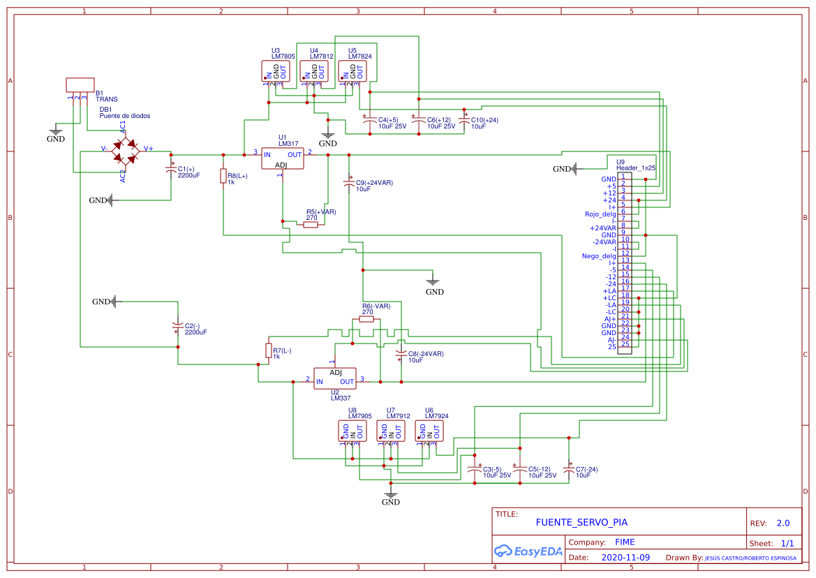 Fuente DUAL +/- 24_salidas cambiadas - EasyEDA open source hardware lab