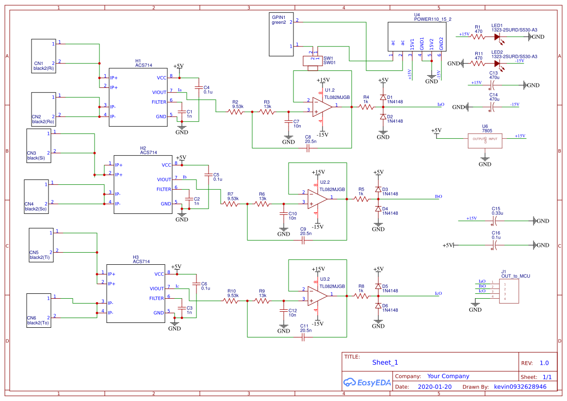 Current Sensor 20A - OSHWLab
