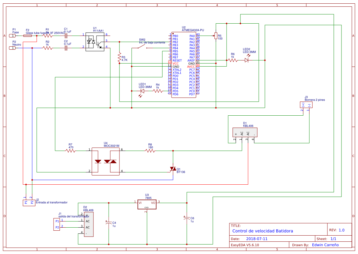 Esquema a una capa - Platform for creating and sharing projects - OSHWLab