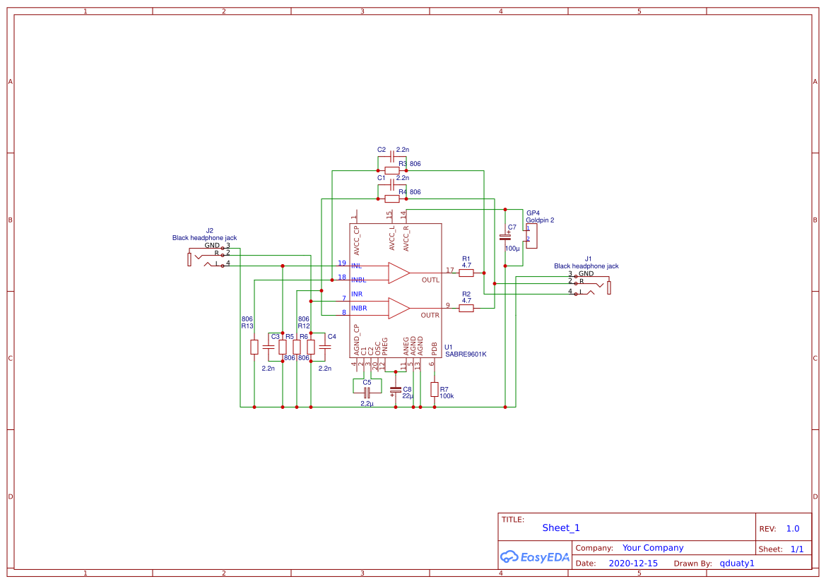 sabre9601 amp - OSHWLab