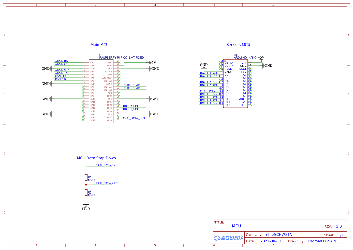 ender bed breakout board - EasyEDA open source hardware lab