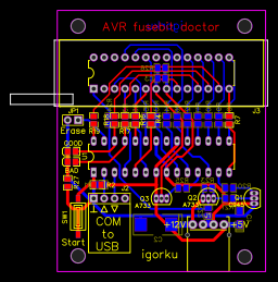 AVR fusebit doctor - EasyEDA open source hardware lab