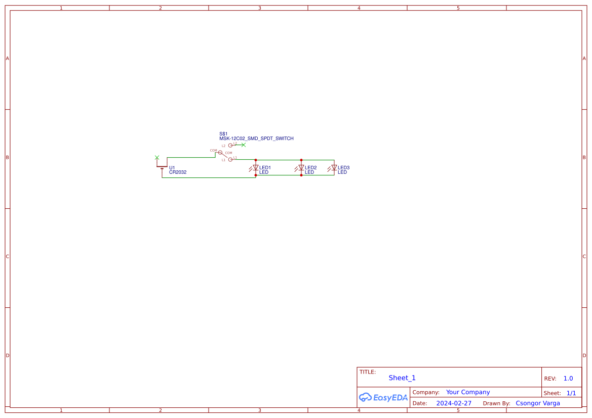 PCB Badge - M61 - OSHWLab