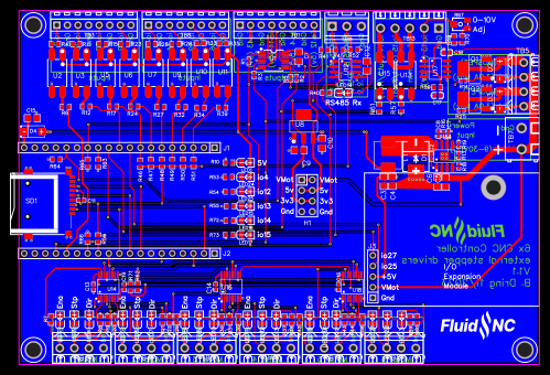 6X CNC Controller - EasyEDA open source hardware lab