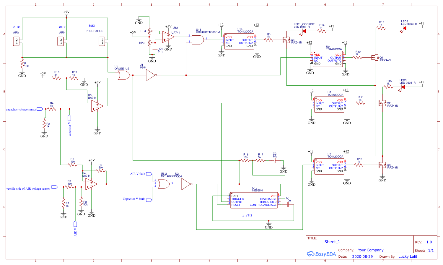 TSAL - EasyEDA open source hardware lab