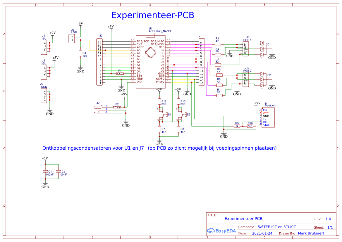 Experimenteer-PCB copy - OSHWLab