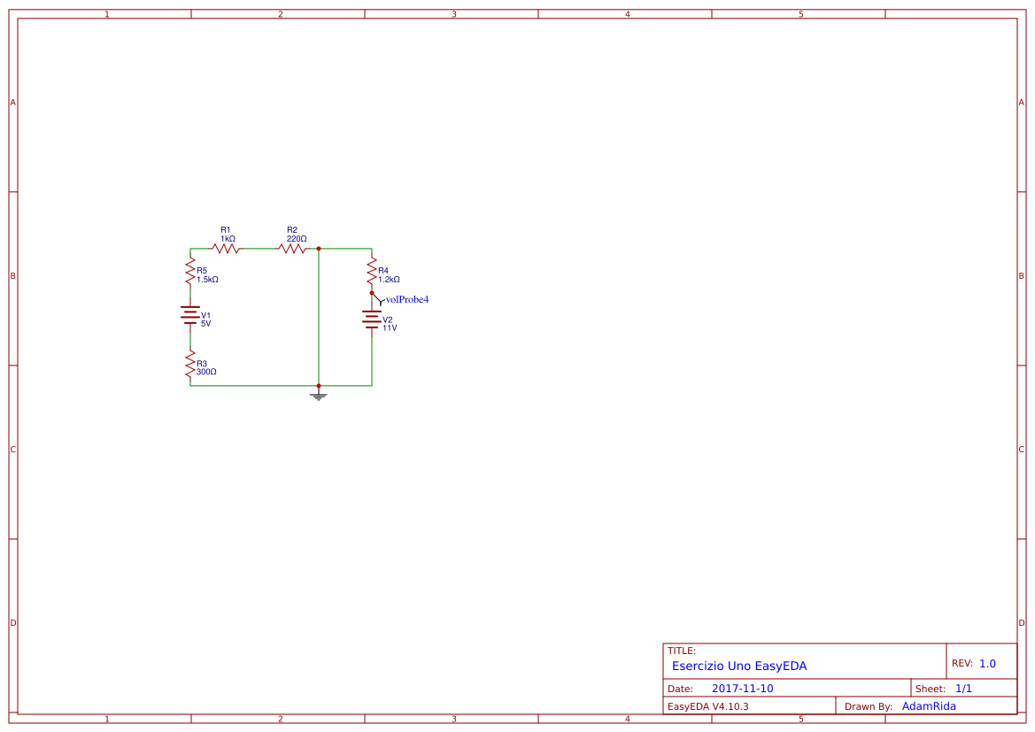 esercizio_Uno_EasyEda - EasyEDA open source hardware lab