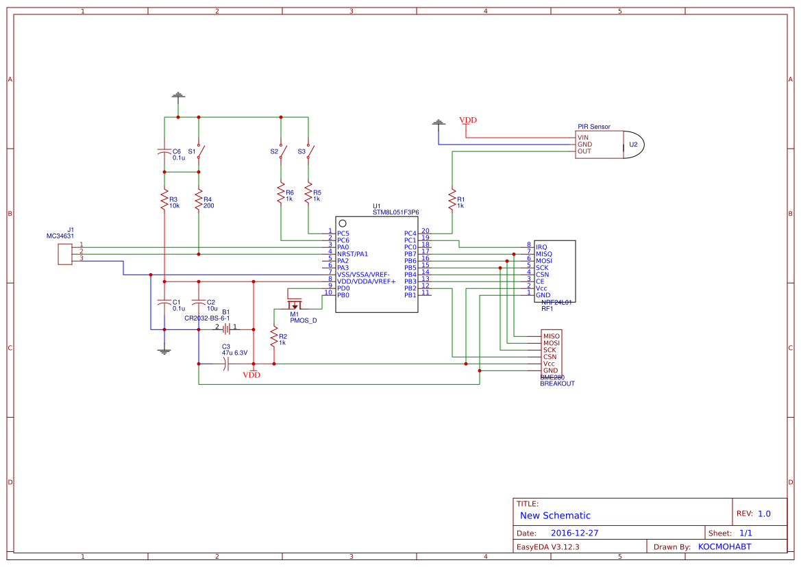 PIR sensor - OSHWLab