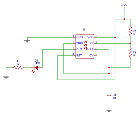 555 astable - EasyEDA open source hardware lab