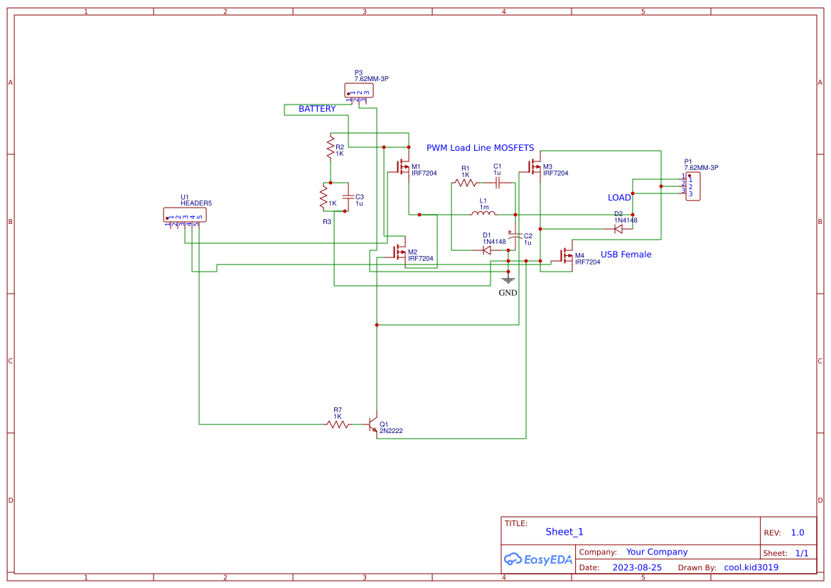 Solar Load Line PWM - OSHWLab