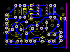 Foxey Fuzz - EasyEDA open source hardware lab