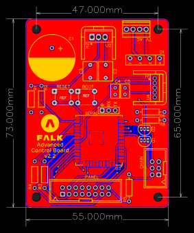 PA-01 - Advanced Control Board - OSHWLab