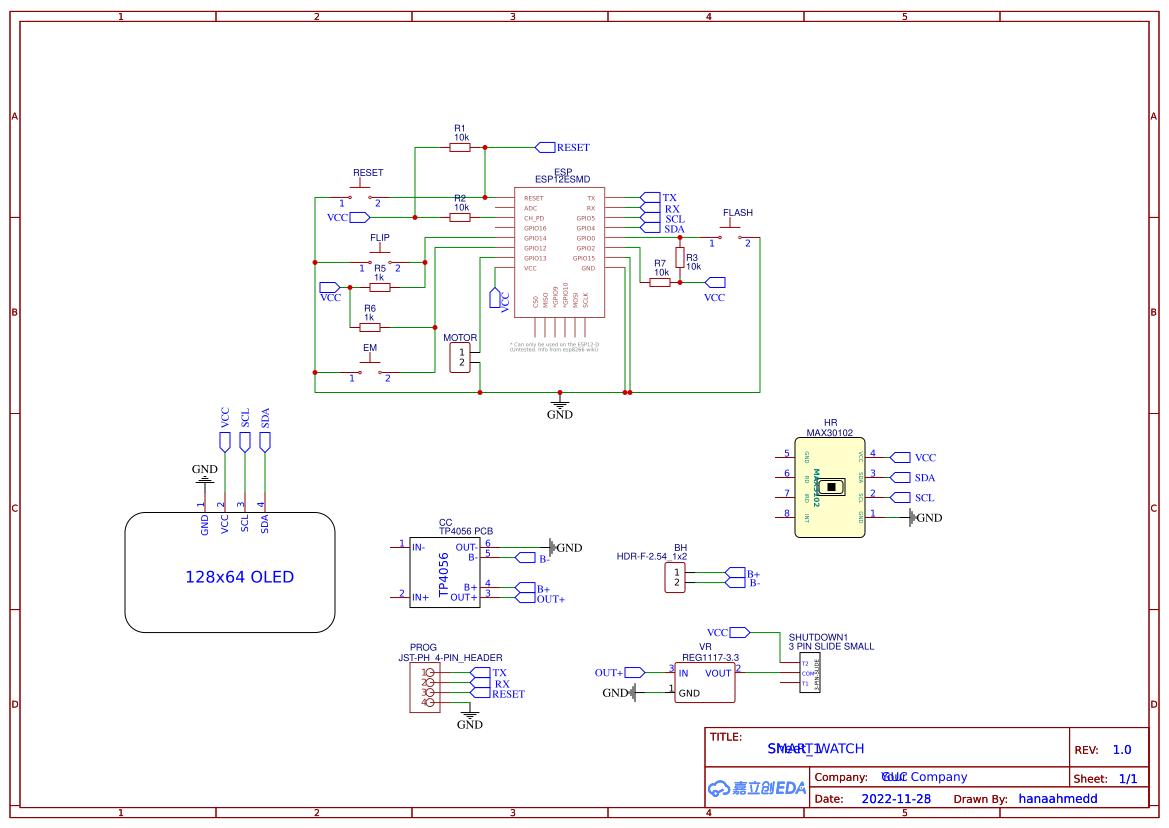 Sensors PCB - EasyEDA open source hardware lab
