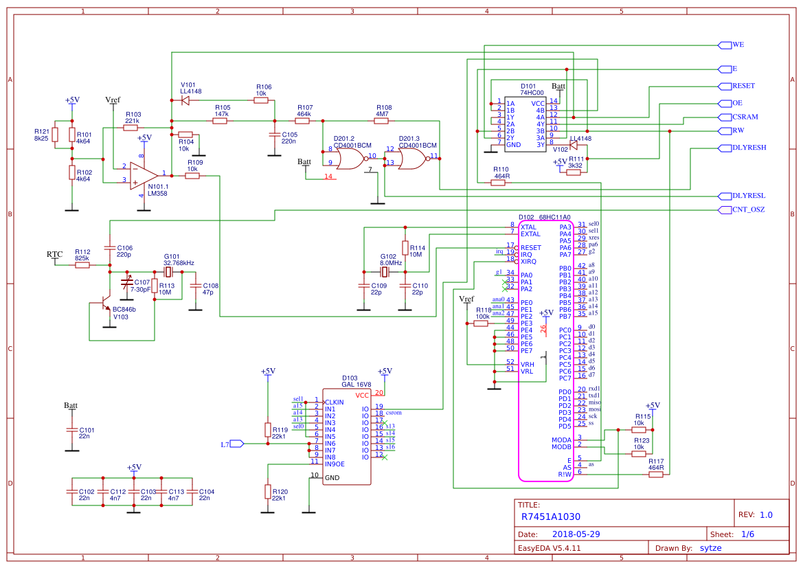 Multicontroller - EasyEDA open source hardware lab