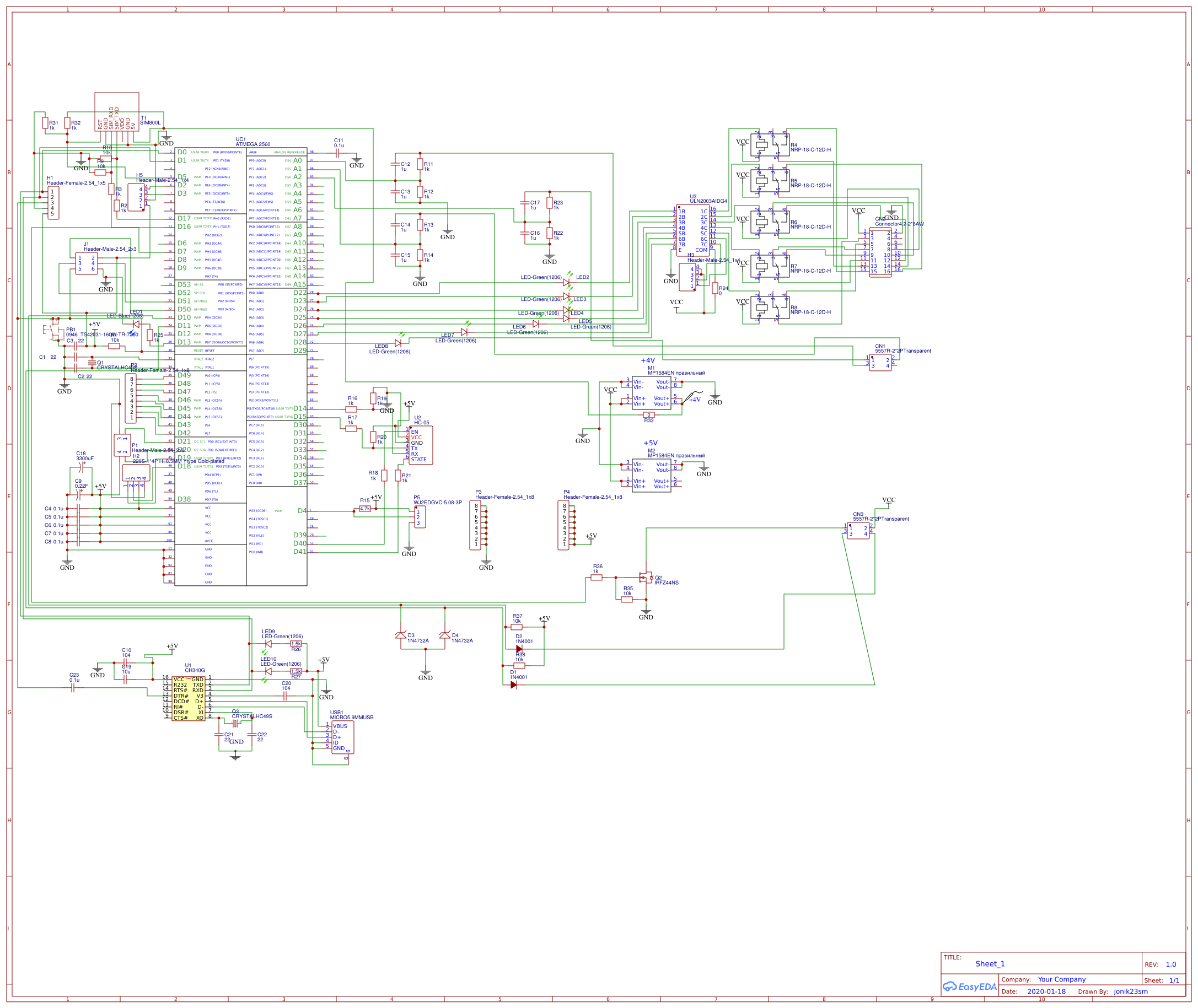 сигналка v2 - EasyEDA open source hardware lab