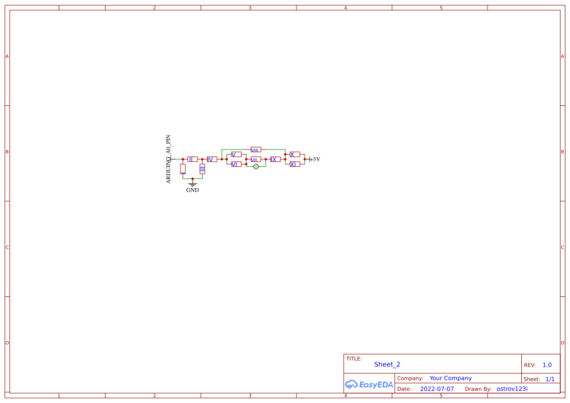 voltage devider puzzle - EasyEDA open source hardware lab