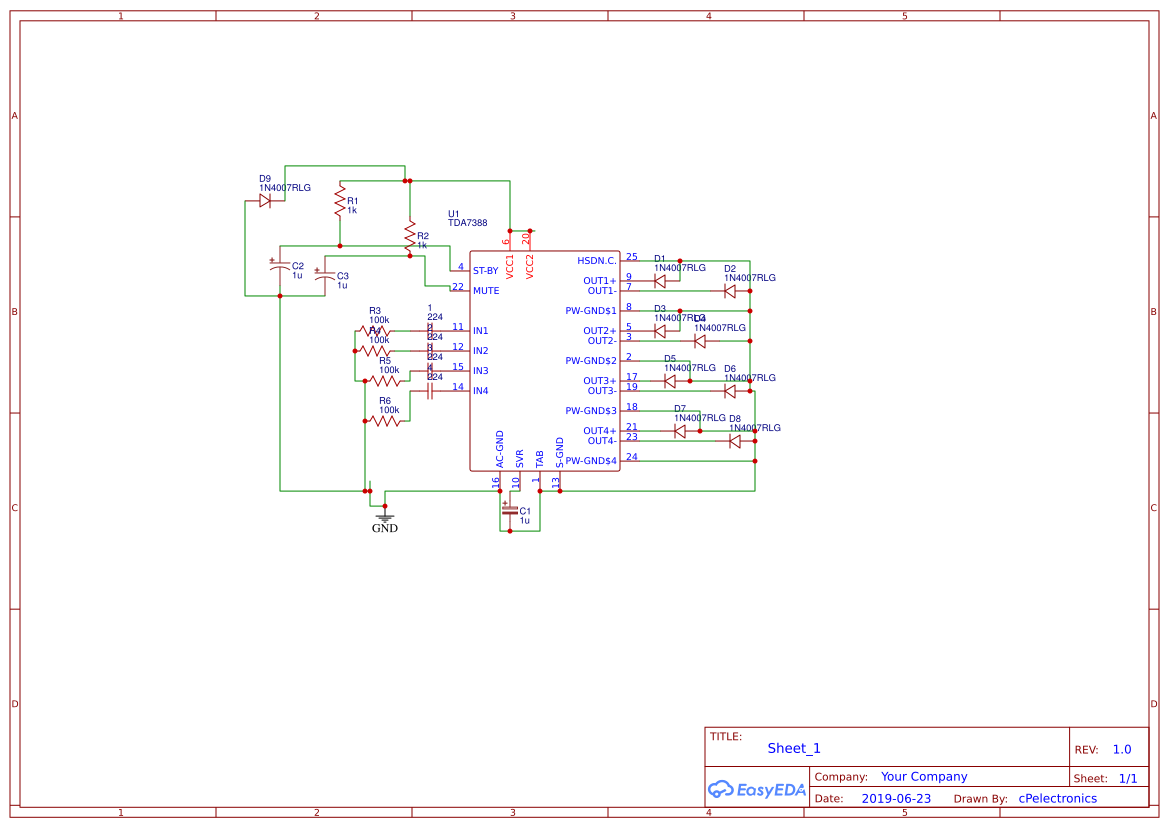 TDA7388 - EasyEDA open source hardware lab