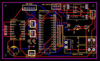 PET extruder using nano - EasyEDA open source hardware lab