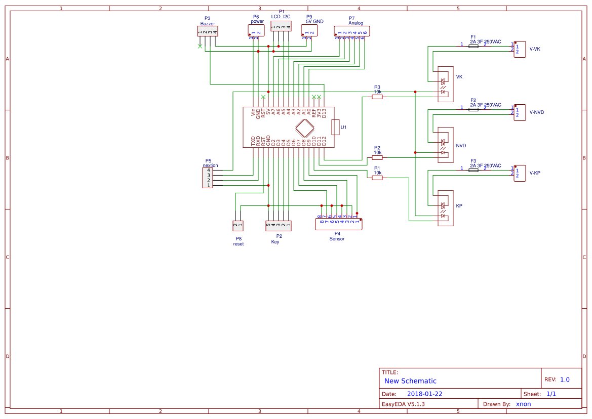 Controller RO (reverse osmosis) - EasyEDA open source hardware lab