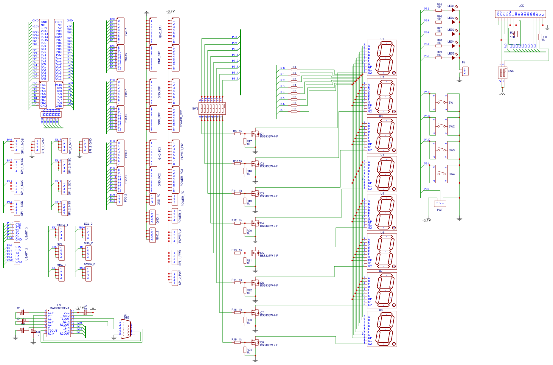 STM Cortec M3 Shield - EasyEDA open source hardware lab