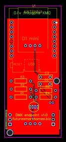 ESP DMX Endpoint - OSHWLab