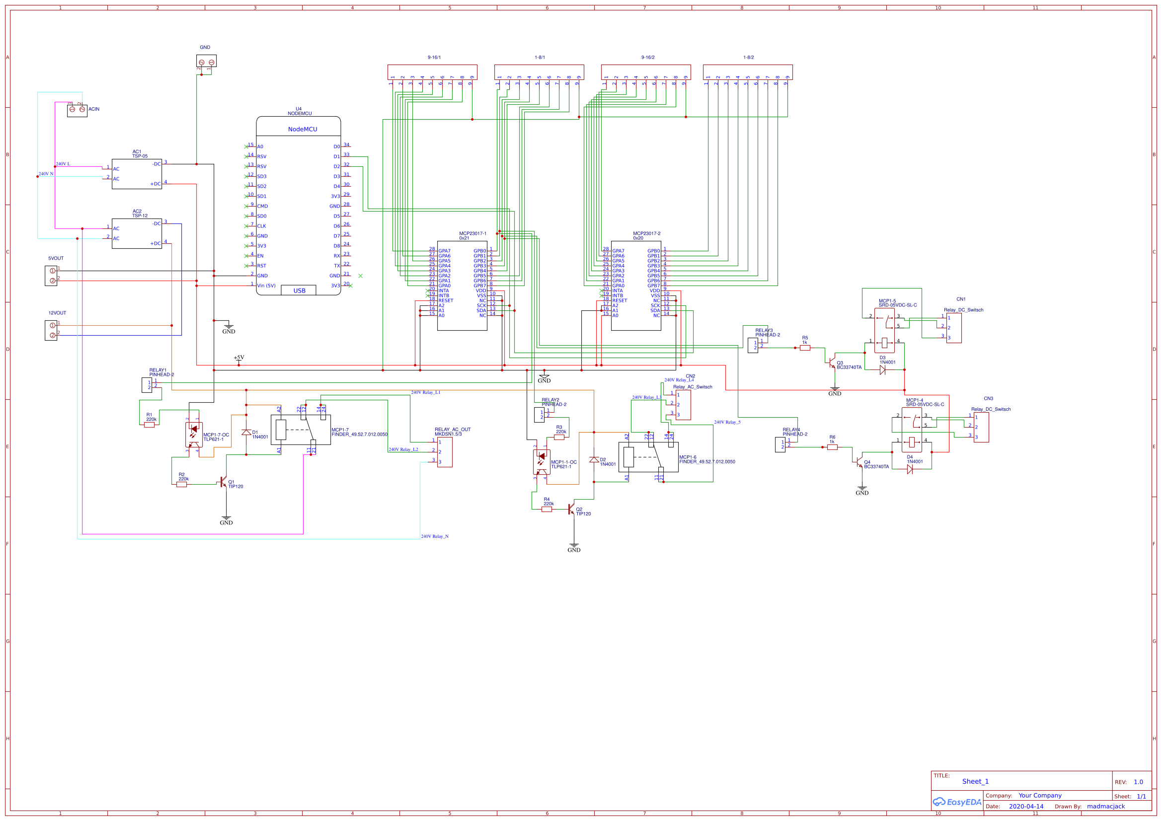 Main Controler - EasyEDA open source hardware lab
