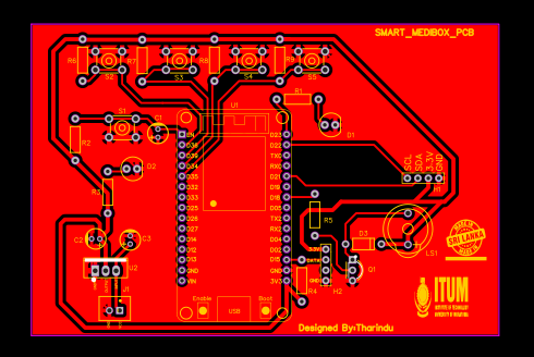 Smart Medibox - EasyEDA open source hardware lab