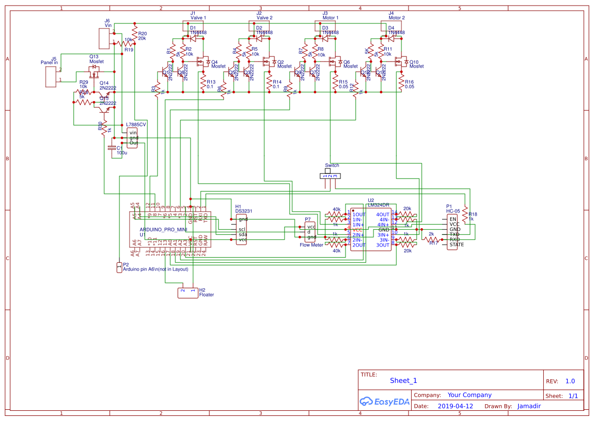 New Filter pcb - EasyEDA open source hardware lab